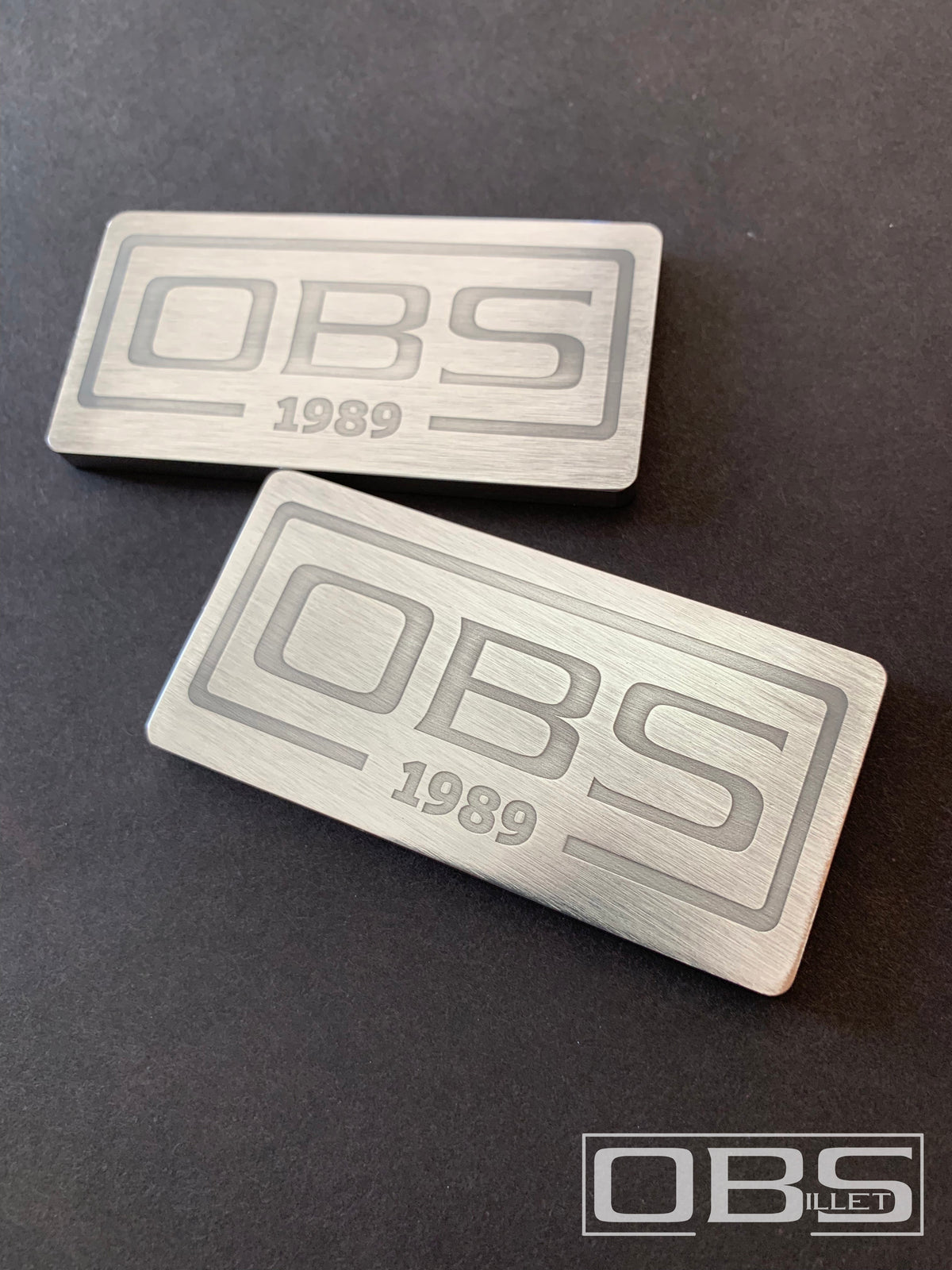 OBS Pillar Emblem - Year Specific - Sold as a Pair – OBS Billet