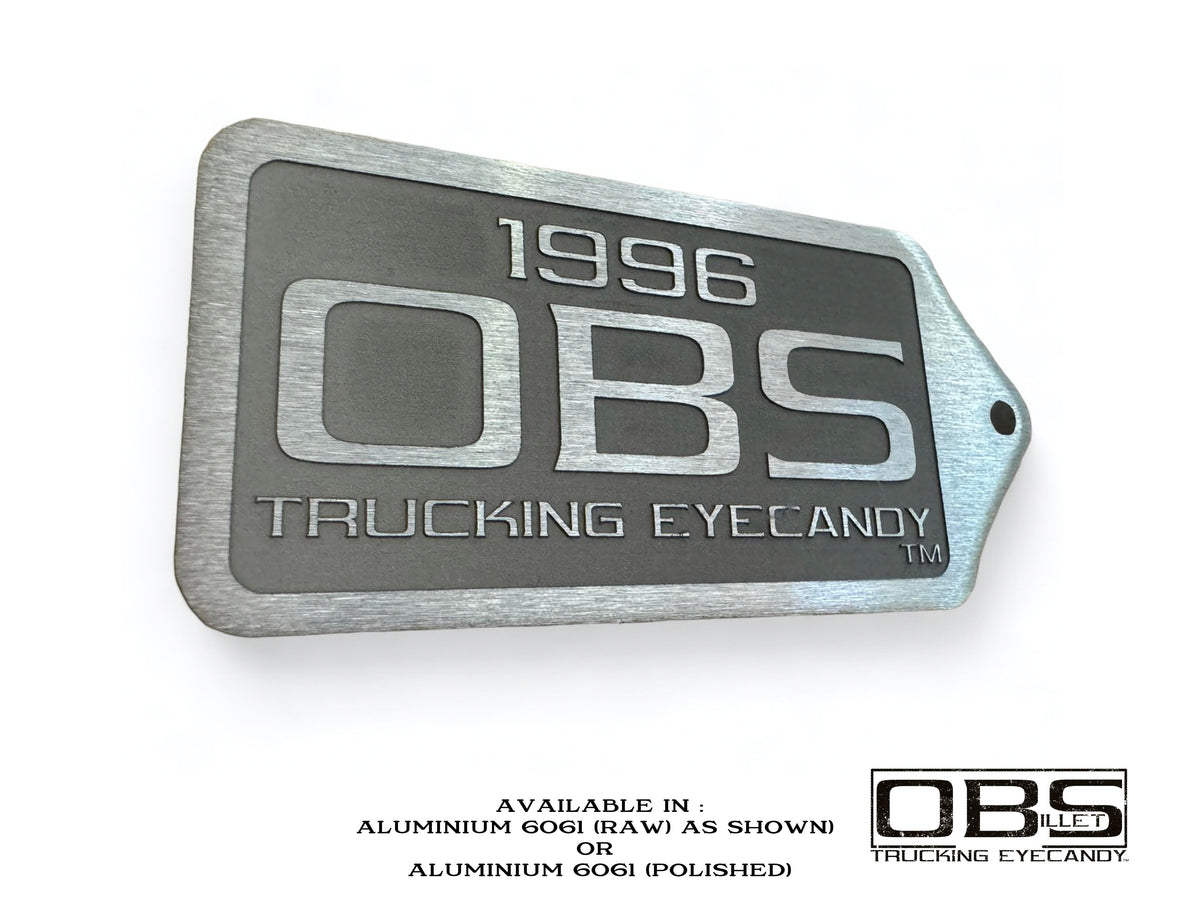 OBS KEY FOB - Year (at top) Specific – OBS Billet
