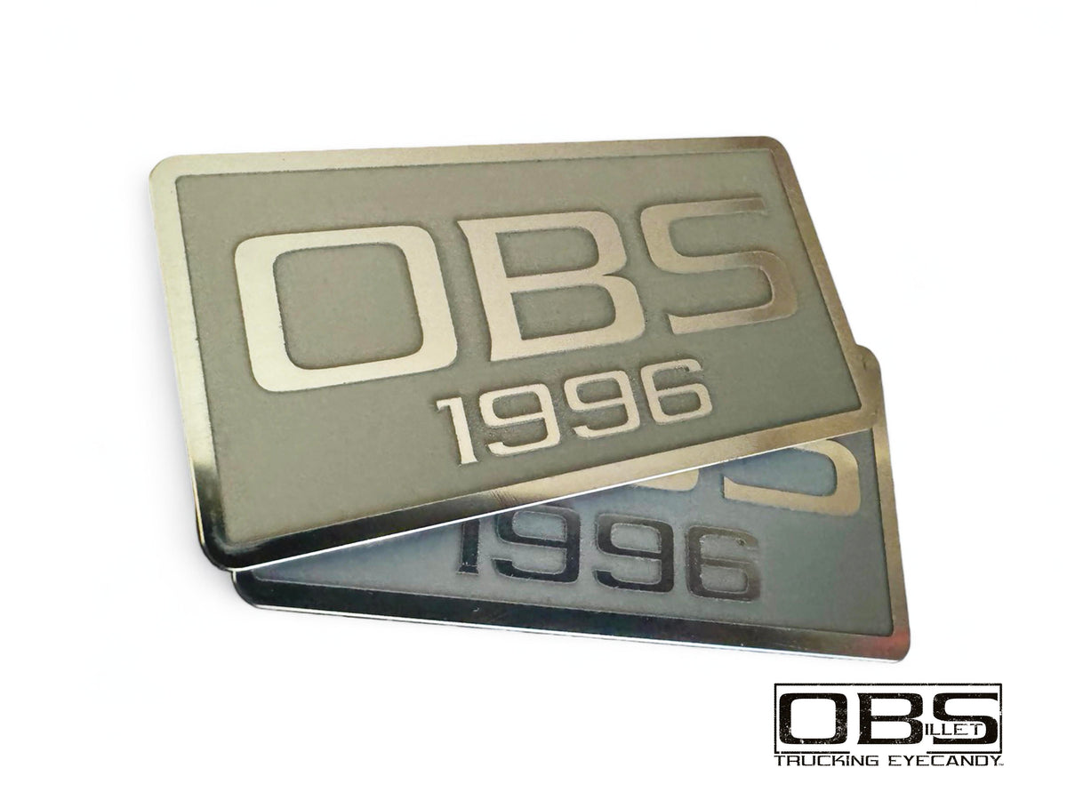 OBS Pillar Emblem (Inverse Engraved) - Year (at bottom) Specific - Mac ...