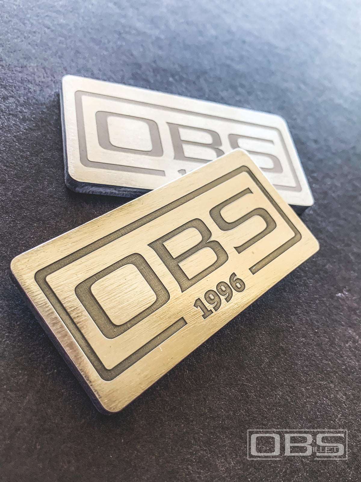 OBS Pillar Emblem - Year Specific - Sold as a Pair – OBS Billet